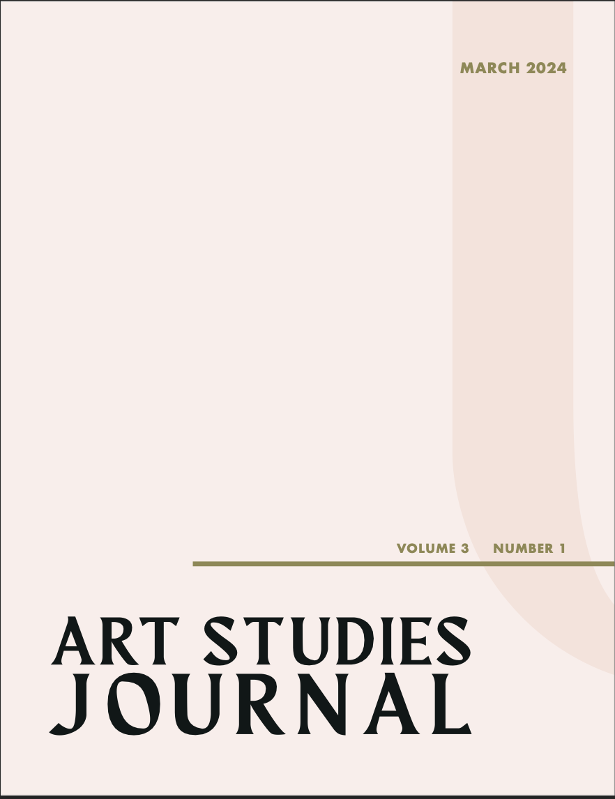 Current Issue: ASJ vol. 3, no. 1 (2024) – Art Studies Journal